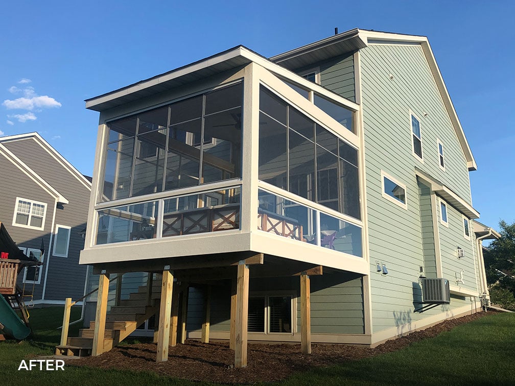 Before & After Porch Window Gallery | Porch Windows Direct